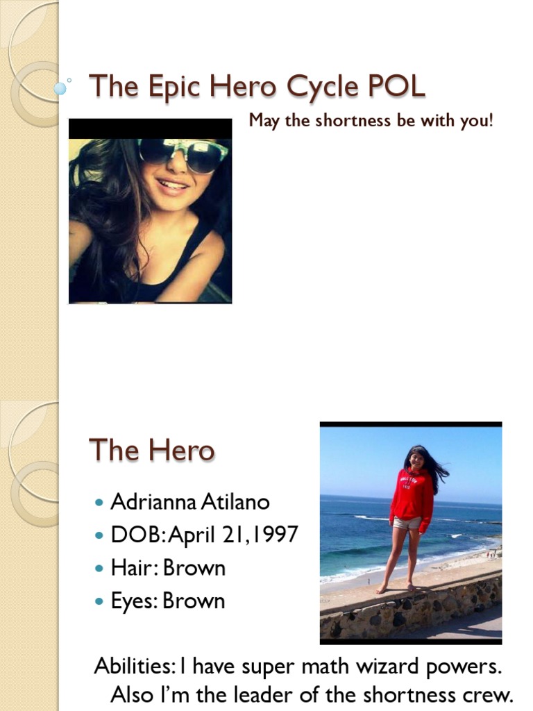 Epic Hero Cycle: Adrianna's Quest | PDF | Learning | Behavior Modification