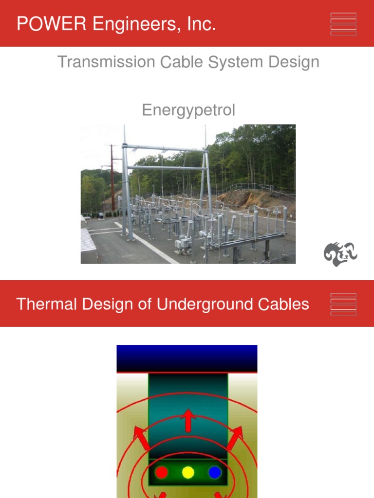 Underground Cable Thermal Design Guide | PDF | Cable | Electric Current