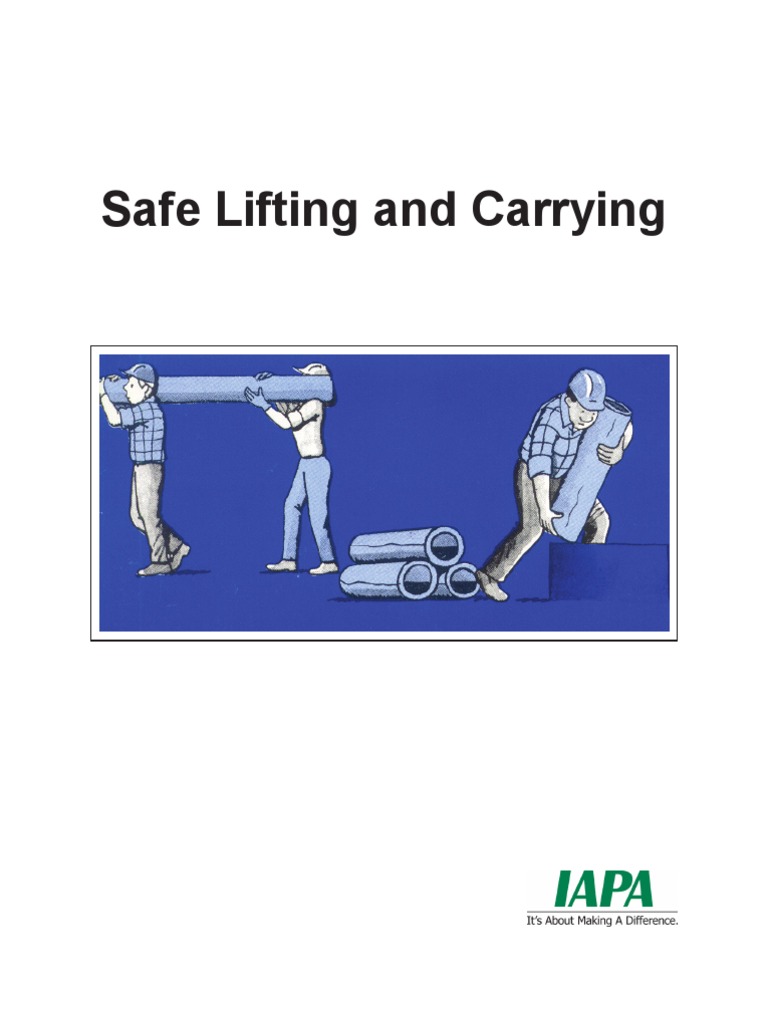 Safe Lifting | PDF | Elevator | Weight Training