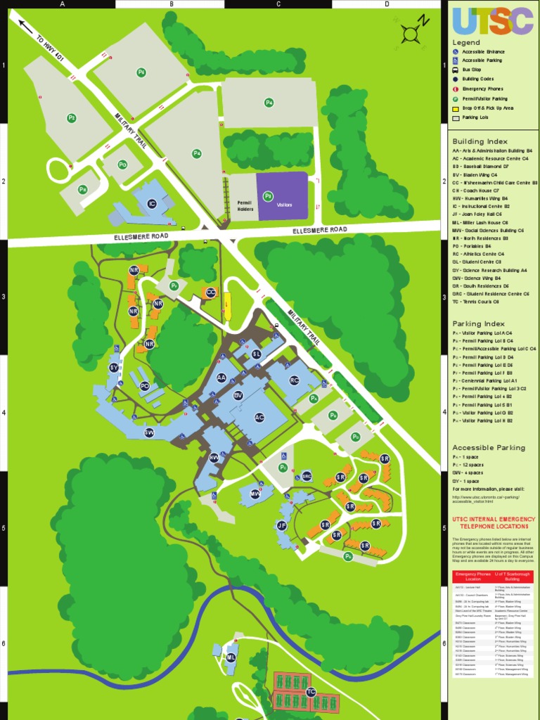 UTSC Campus Map | PDF | Chess