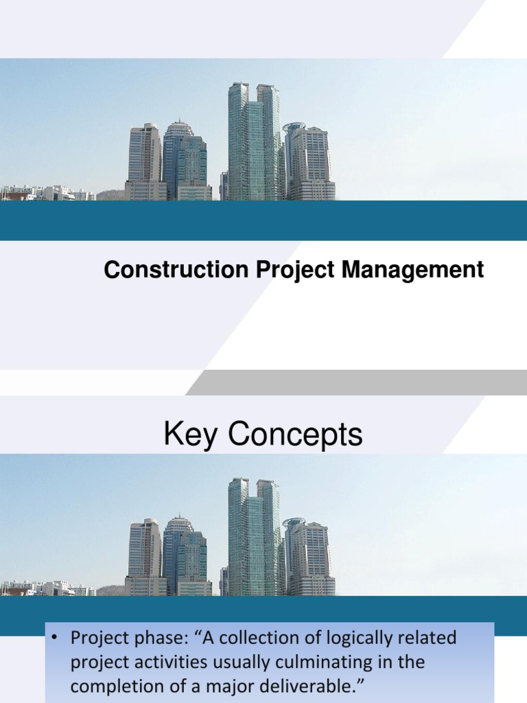 Construction Project Management | PDF | Project Management | Accountability