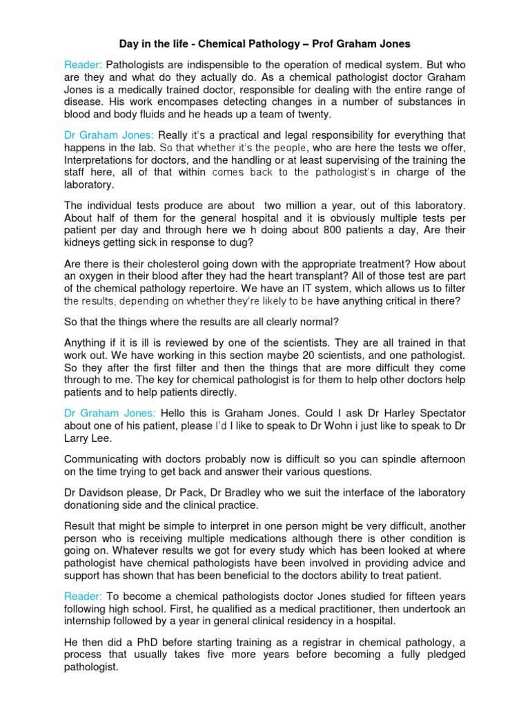 RCPA Chemical Pathology Chimgee | PDF | Pathology | Medicine