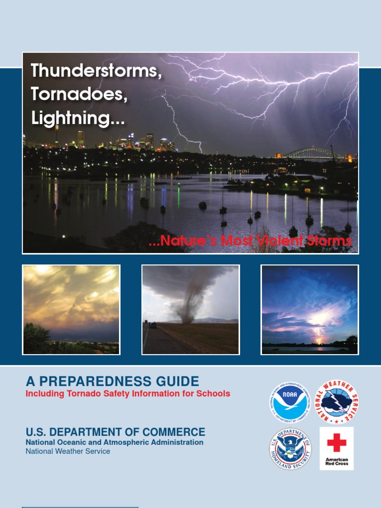 Thunderstorms, Tornadoes, Lightning... : ... Nature's Most Violent Storms | PDF | Tornadoes ...