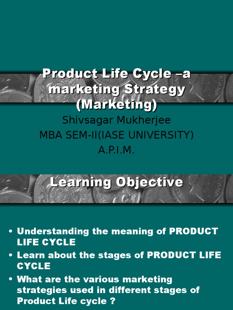 Product Life Cycle - A Marketing Strategy SSM | PDF | Shaving | Sales