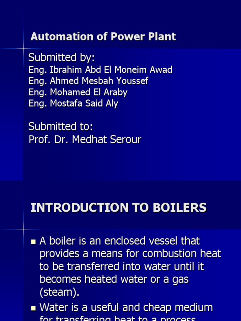 Introduction To Boilers | PDF | Combustion | Boiler
