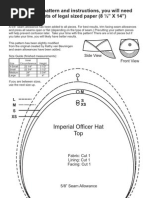 Bicycle Pannier Bag Instructions and Pattern | PDF | Seam (Sewing) | Sewing