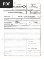 Concrete Cube Test Report Format | PDF