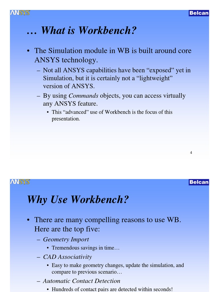 ANSYS Work Bench Page 2 PDF | PDF