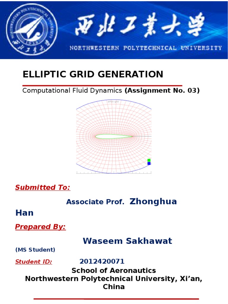 Elliptic Grid Generation for Airfoils | PDF | Equations | Mathematical ...