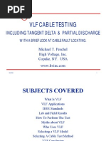 Outer Sheath Integrity Testing Procedure | PDF | Direct Current | Switch