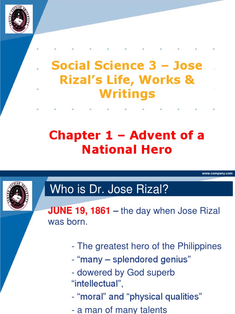 Riza Life and Works Chapter 1 | PDF | Armed Conflict