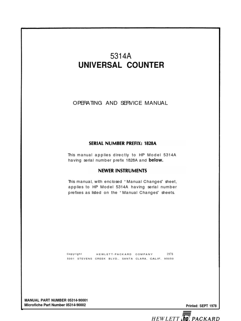 Counter | PDF | Hertz | Frequency