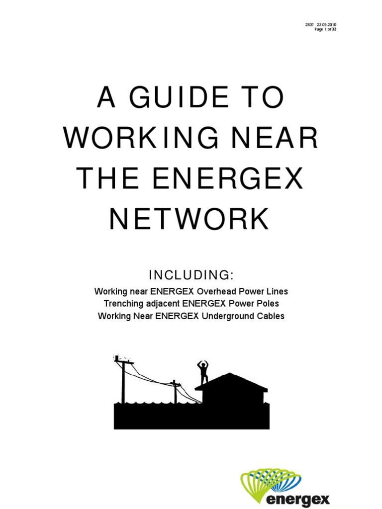 A Guide To Working Near The Electric Power Network | PDF | Safety ...