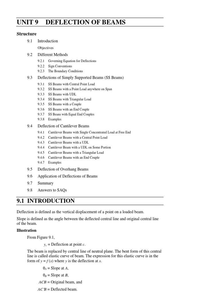 Double Integration Method | Download Free PDF | Beam (Structure) | Triangle