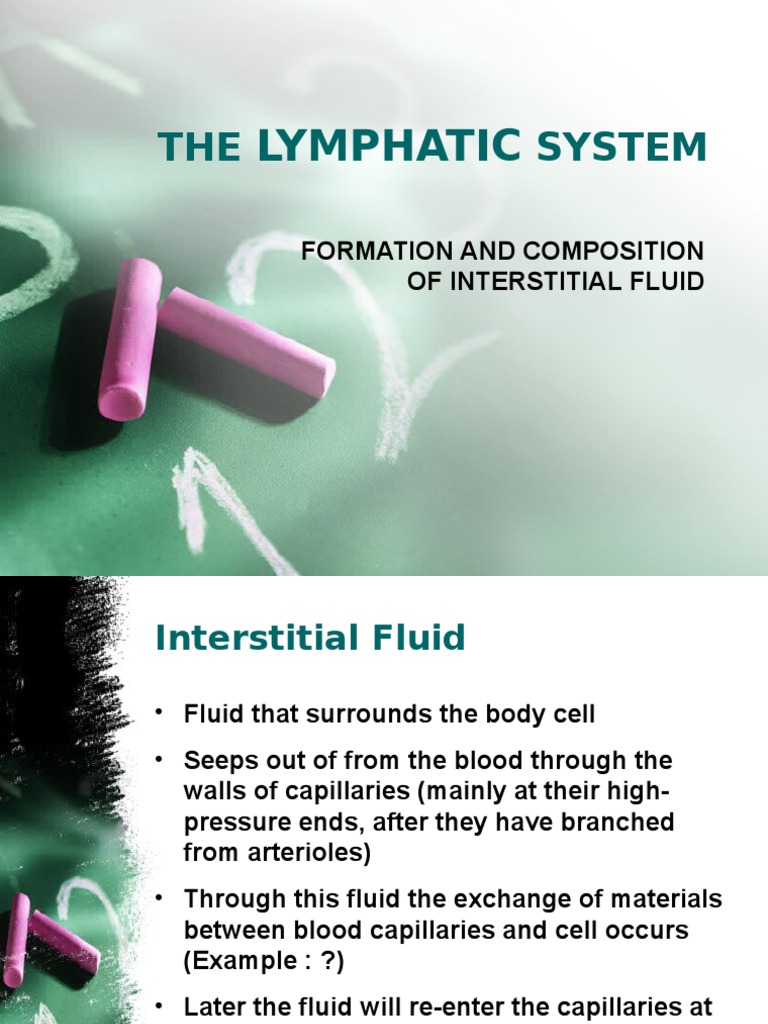 The Lymphatic System | PDF | Lymph | Lymphatic System