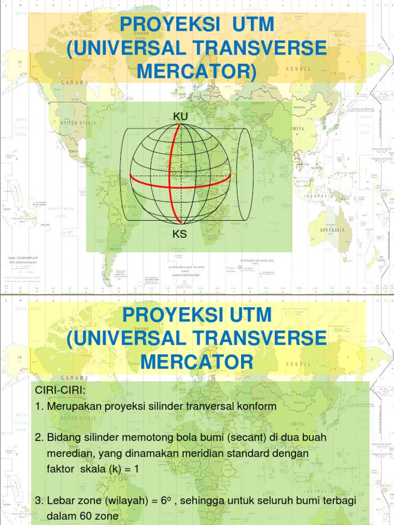 Proyeksi Utm | PDF