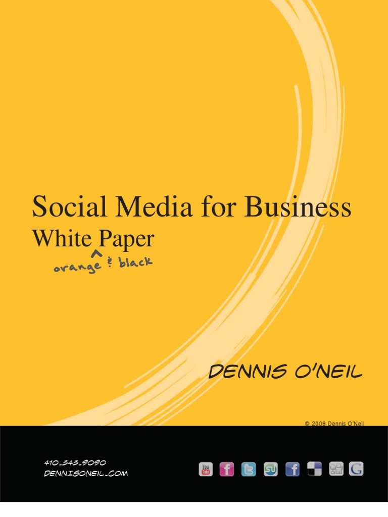 Introduction To Social Media For Business | PDF | Social Media ...
