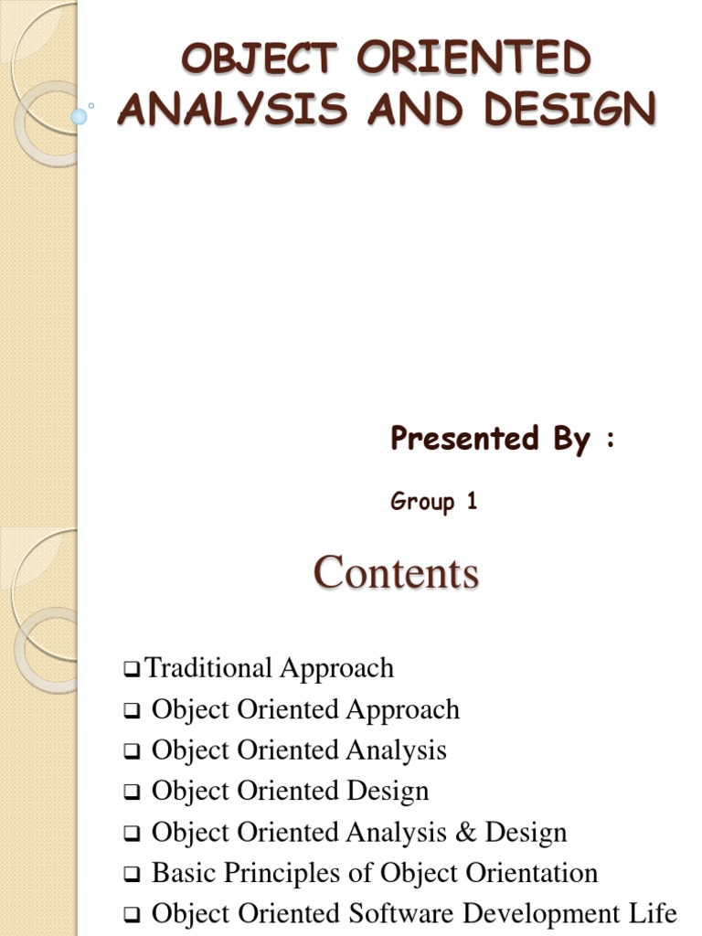 Object Oriented Analysis And Design Pdf Inheritance