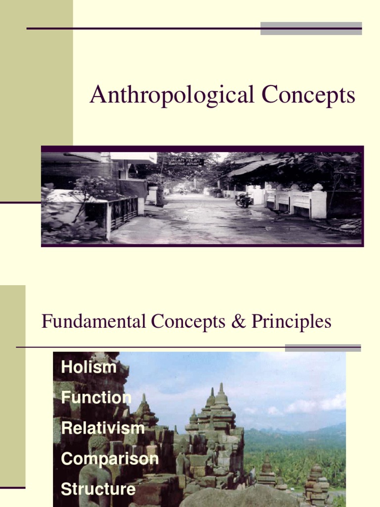 Anthropological Concepts | Anthropology | Holism