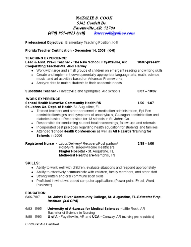 Natalie EPI Resume | PDF