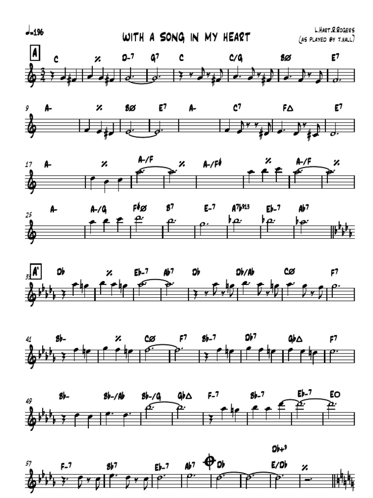 With a Song in My Heart