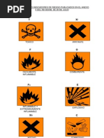 Pictogramas de Peligrosidad | PDF | Combustión | Inflamación