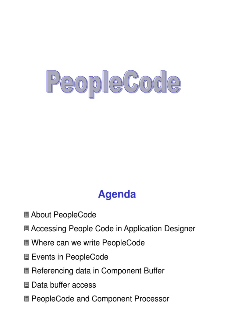 People Code | PDF | Control Flow | Subroutine
