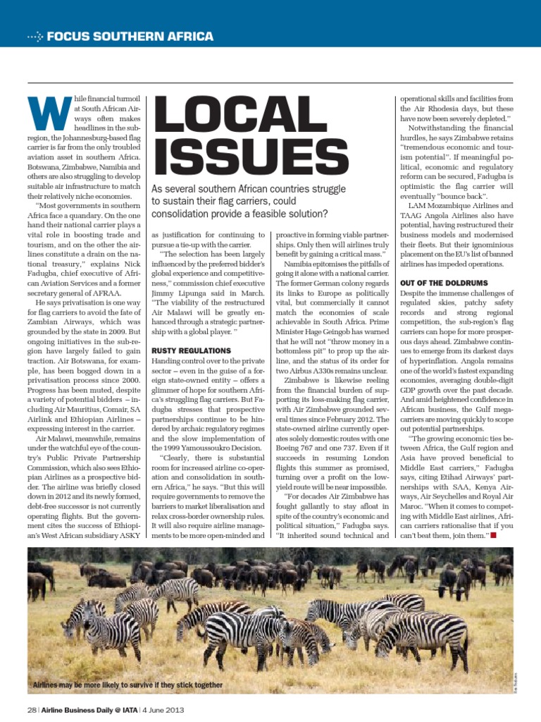 Local Issues | PDF | Airlines | Aviation