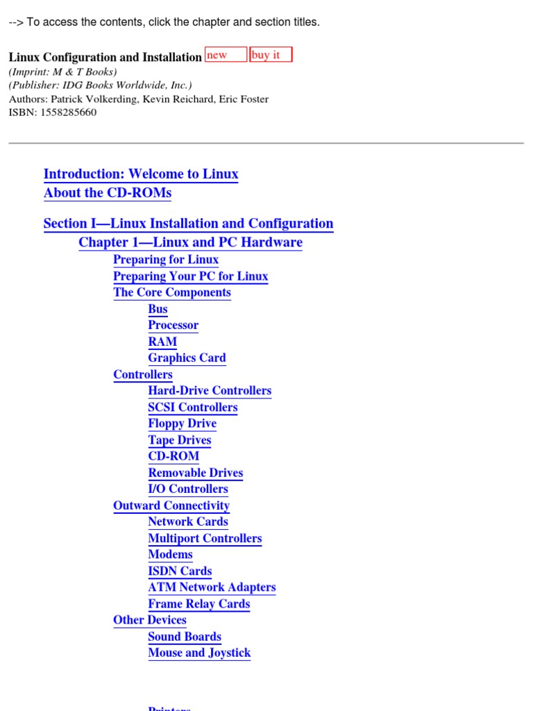 Linux Configuration and Installation | PDF | Linux | Linux Distribution