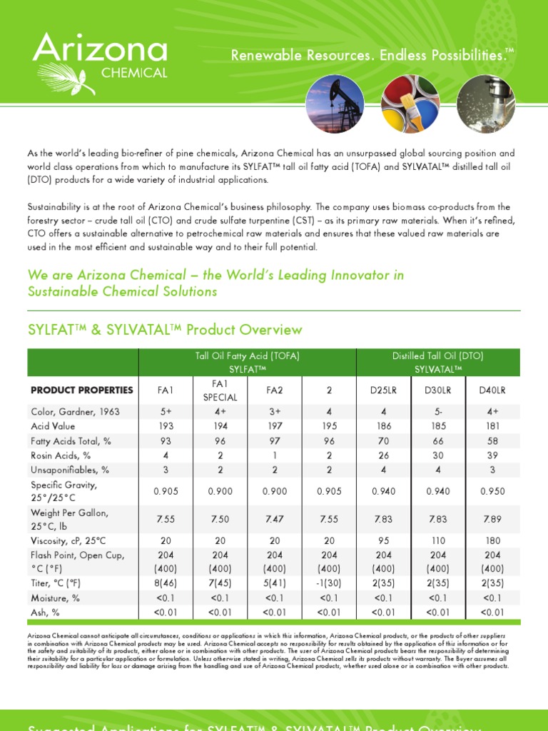 Arizona Brochure | Oil | Epoxy