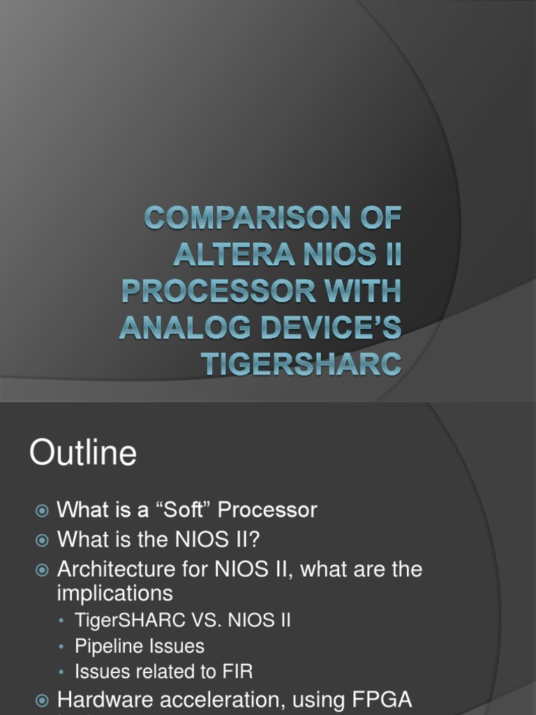 NIOS II Processor | PDF | Field Programmable Gate Array | Instruction Set