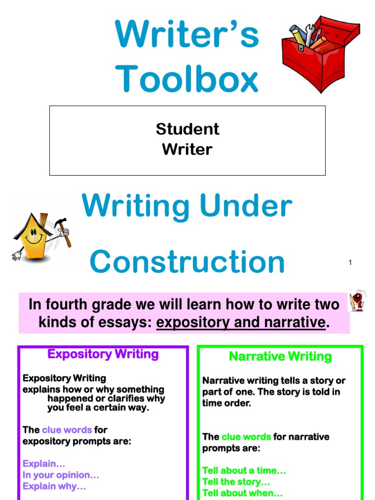 4th Grade Expository & Narrative Writing Guide | PDF | Adjective ...