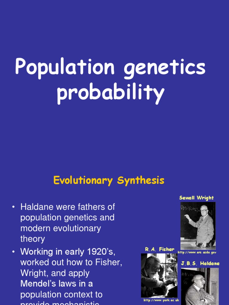Pop Gen Prob 1 | PDF | Population Genetics | Genetics