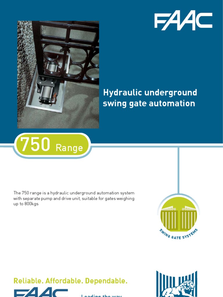 Hydraulic Underground Swing Gate Automation System: An Overview of the ...