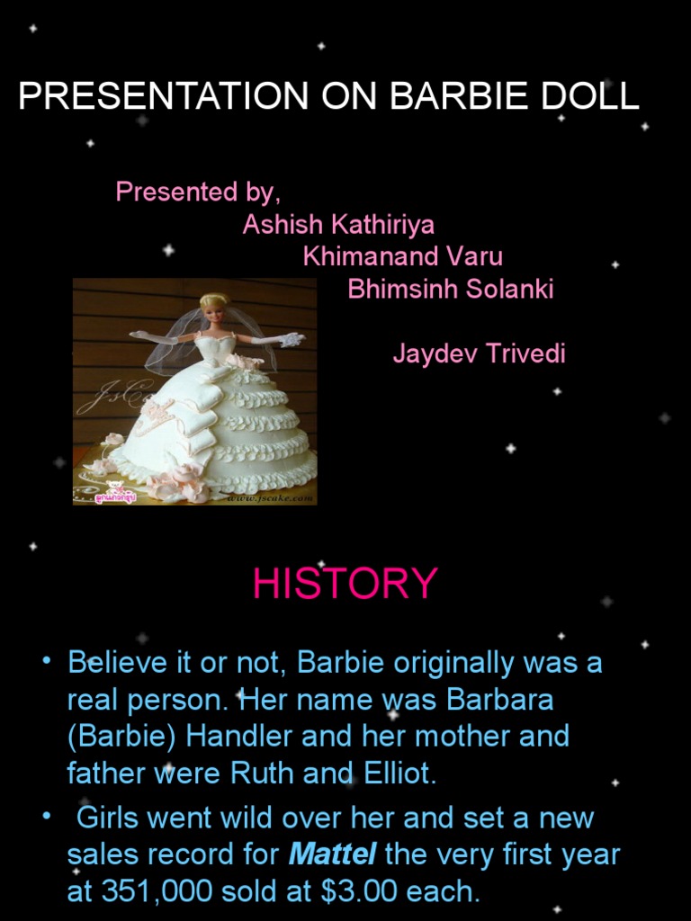 Barbie Doll History & Market Survey | PDF | Social Science