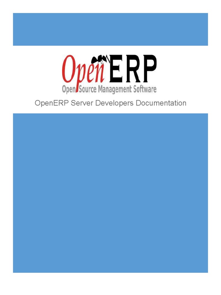 Openerp Server Developers Documentation Pdf Inheritance Object Oriented Programming