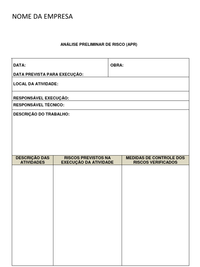 APR (Imprimir Frente e Verso) MODELO | PDF