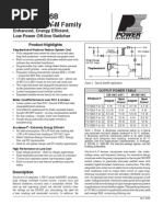 Tny253/254/255 Tinyswitch Family: Energy Efficient, Low Power Off-Line ...