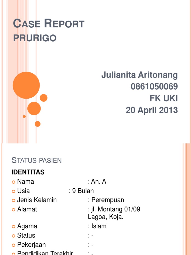 Case Report Prurigo | PDF