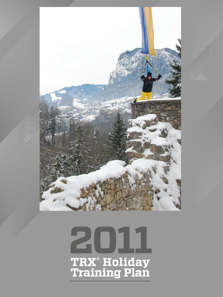 TRX Holiday Training Plan | PDF | Sports & Recreation | Wellness