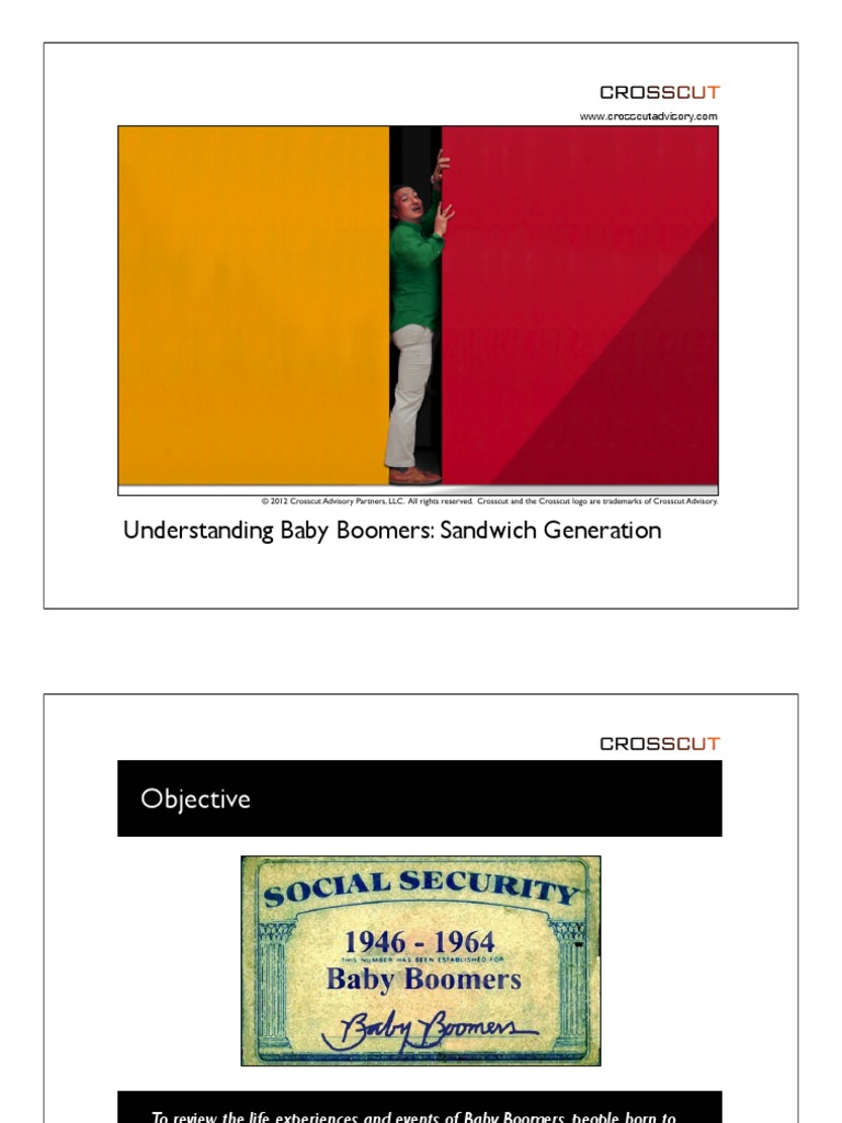Boomer Sandwich | PDF | Baby Boomers | Consumerism