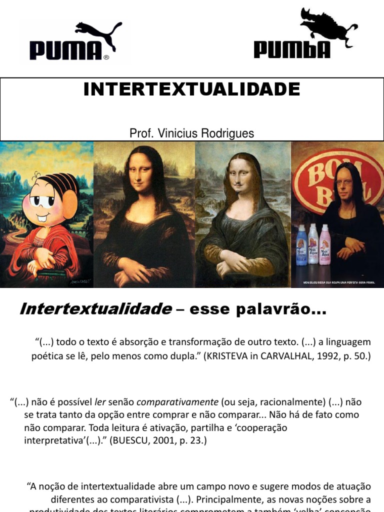 Intertextualidade Exercicios Ao Final | PDF | Poesia