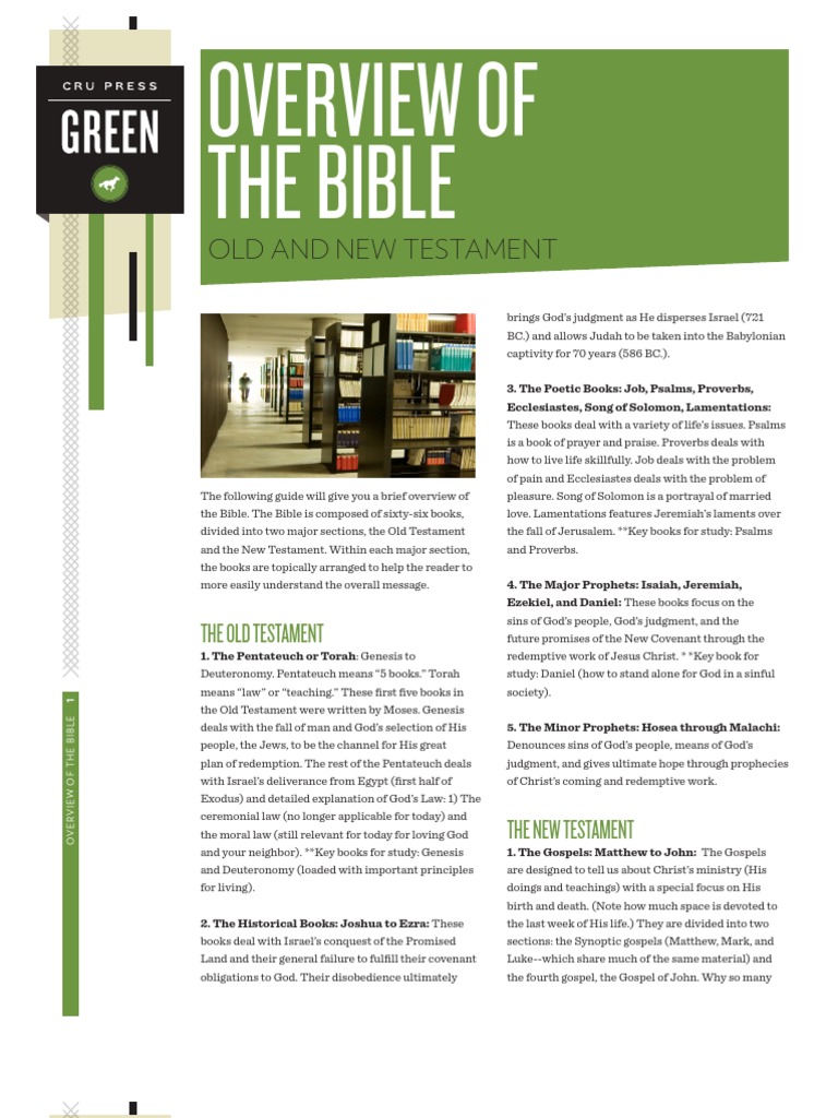 Overview of The Bible | PDF