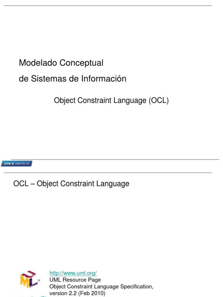 2-Ocl Uml V2 | PDF