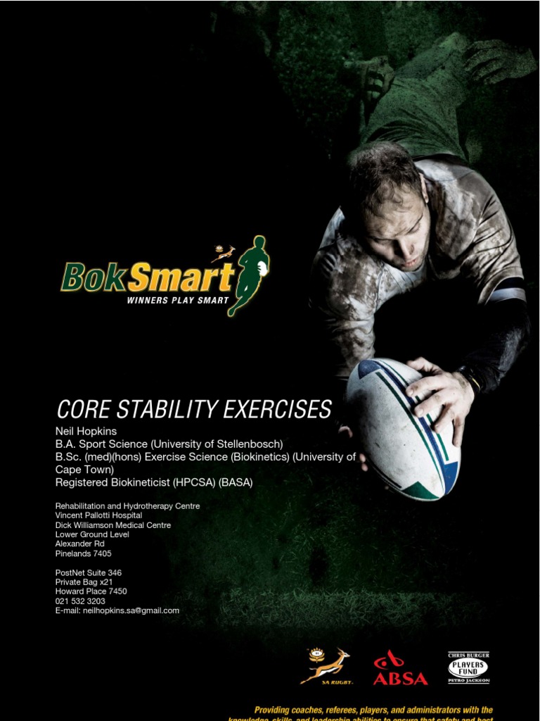 BokSmart - Core Stability Exercises and Program Guidelines | PDF ...