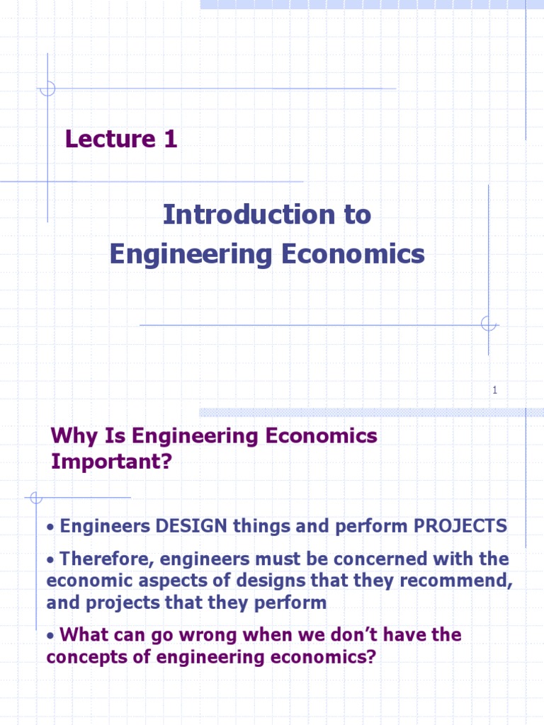 Introduction To Engineering Economics | PDF | Time Value Of Money ...