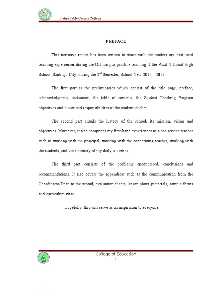 Preface | PDF | Teachers | Lesson Plan