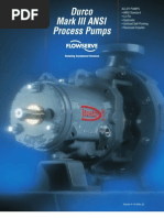 Flowserve Durco Catalog | PDF | Pump | Engineering Tolerance