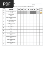 Weekly Warm-Up Sheetv2.0 | PDF