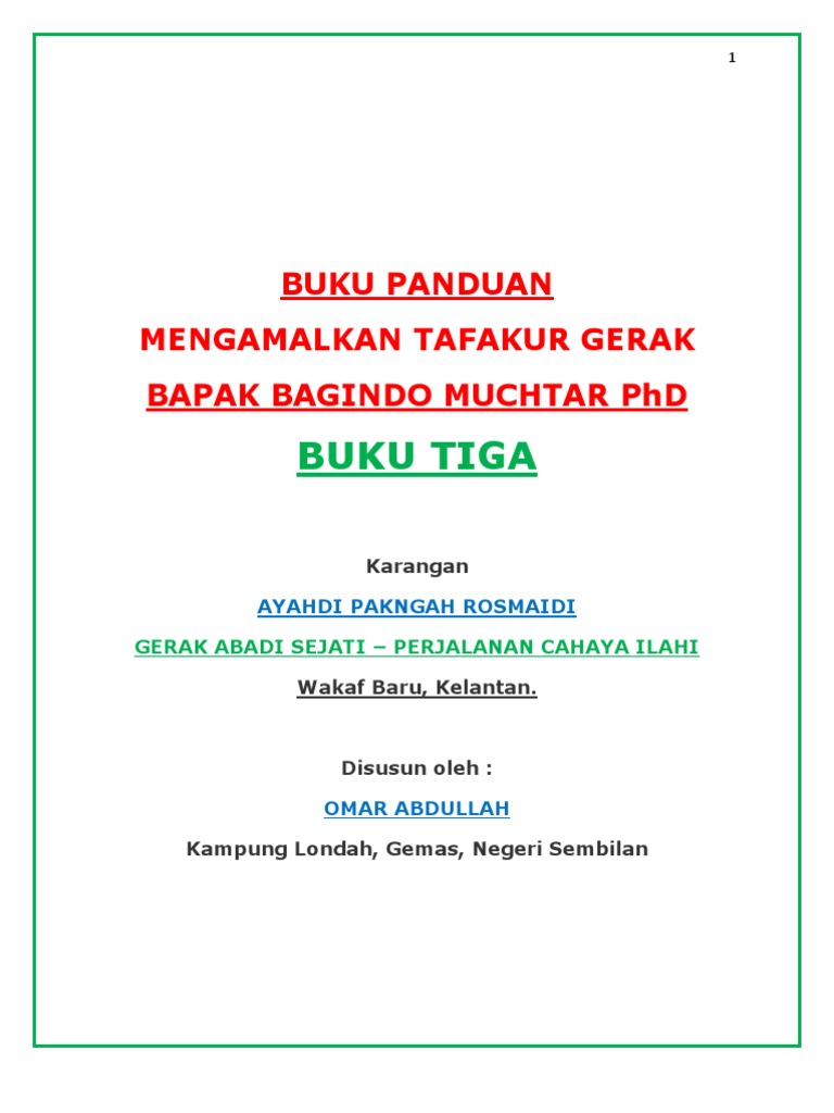 Buku Panduan 3 | PDF